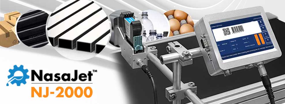Industrial marking, coding and labeling of products - NasaJet®
