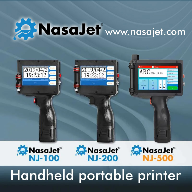 Mobile marking ᐅ with the NasaJet hand printer