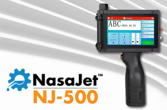Non-contact marking of ᐅ metal, plastic, rubber,... | NasaJet®